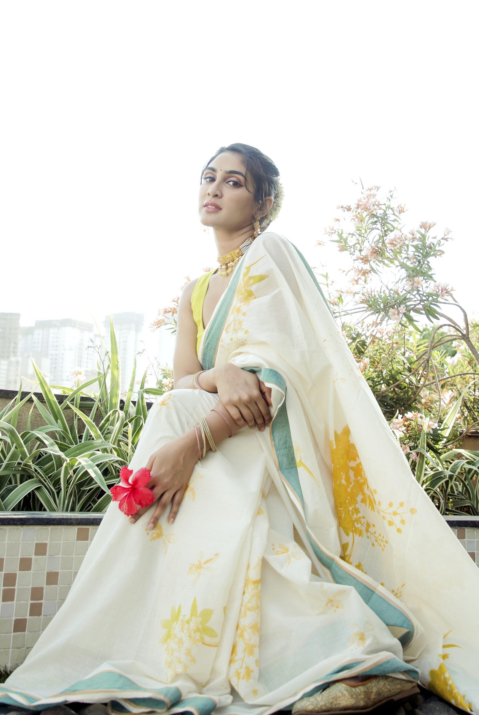 Konnapoo Saree - Turmerik